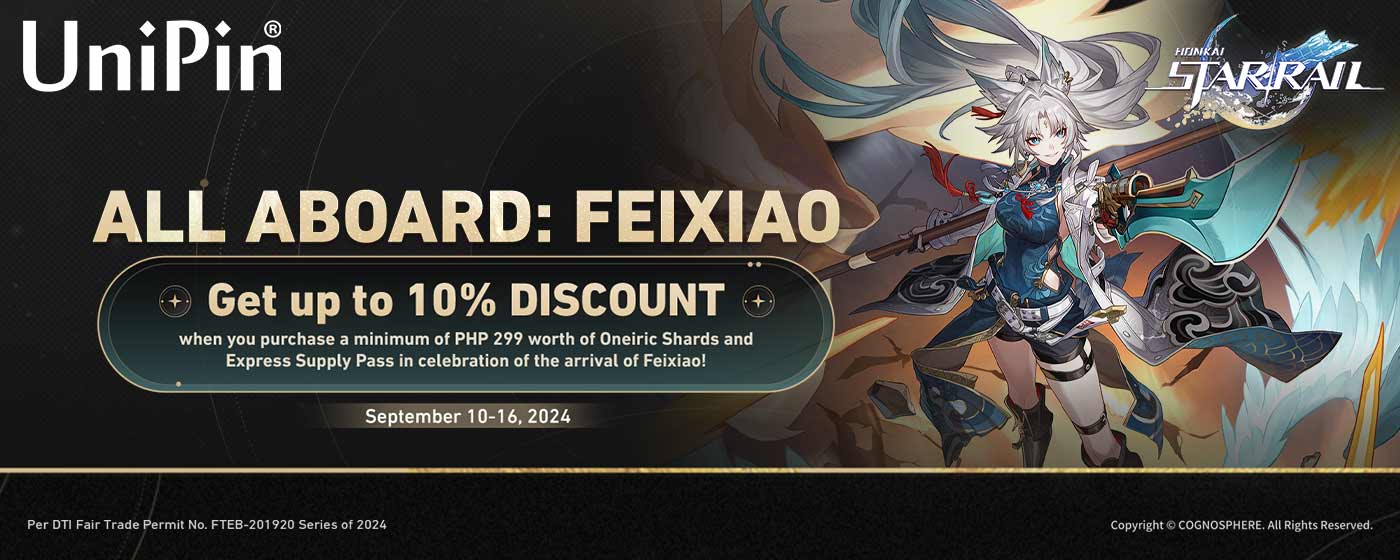 UniPin - All Aboard: Feixiao (PH)